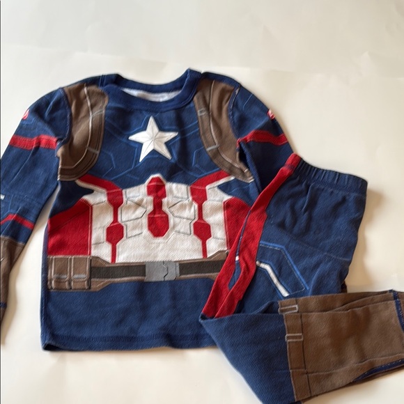 Marvel | Pajamas | Marvel Captain America Kids Pajama Set 5 | Poshmark